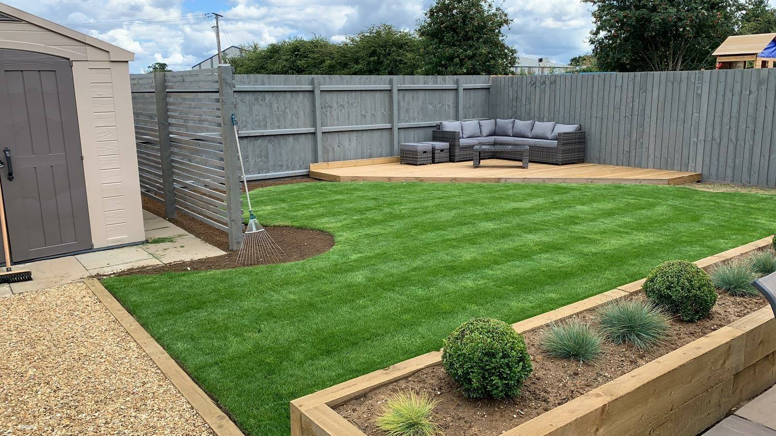 Turfing & Seeding - Breckland Paving & Landscaping